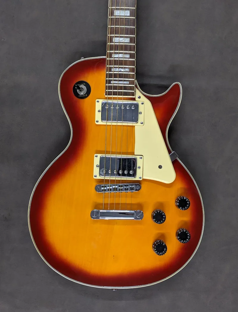 Secondhand Benson Les Paul Style Electric Guitar