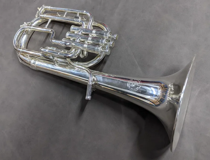 Secondhand Boosey and Hawkes Round Stamp Tenor Horn