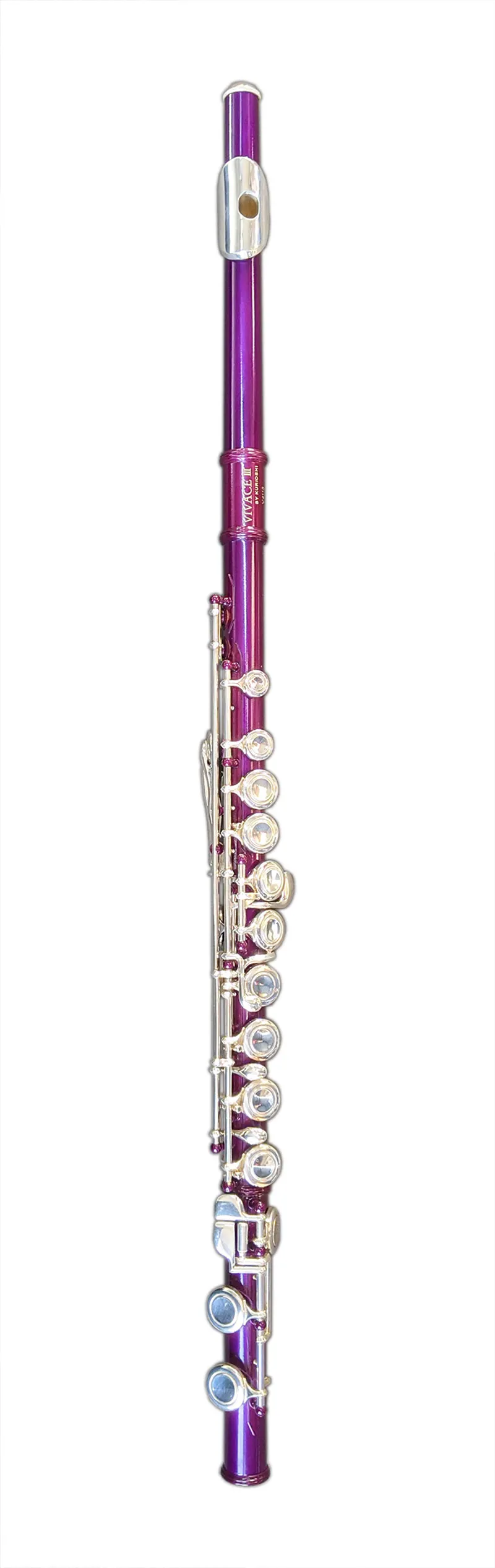 Secondhand Vivace III by Kurioshi Flute Outfit - Purple