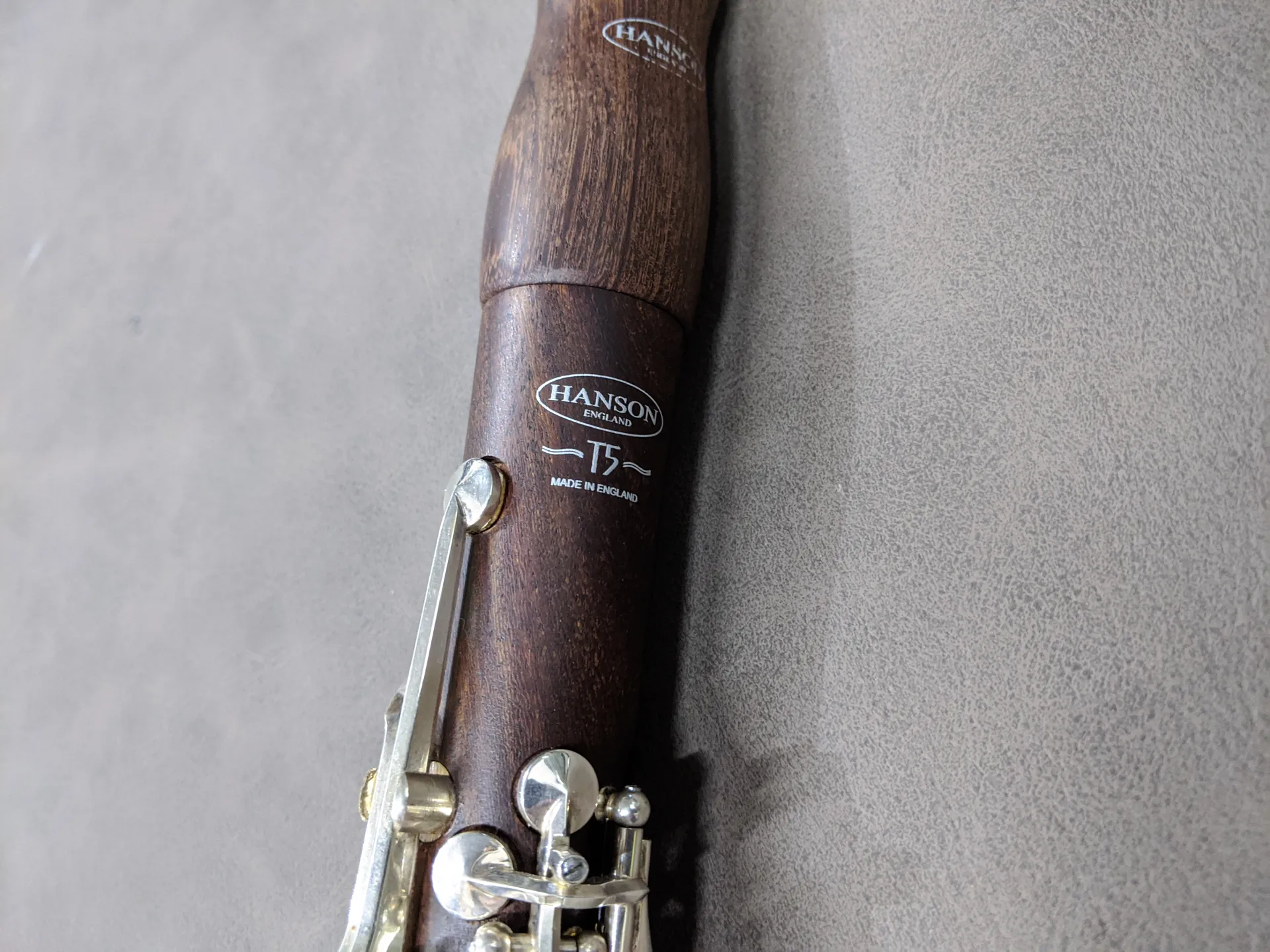 Secondhand Hanson T5 French Bore Rosewood Bb Clarinet