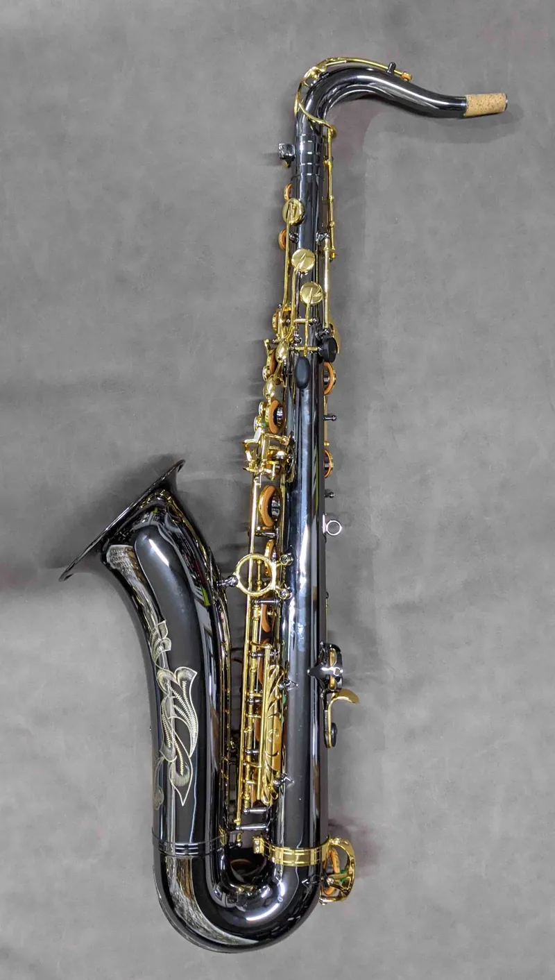 Secondhand Earlham Pro Series II Tenor Saxophone - Black and Gold